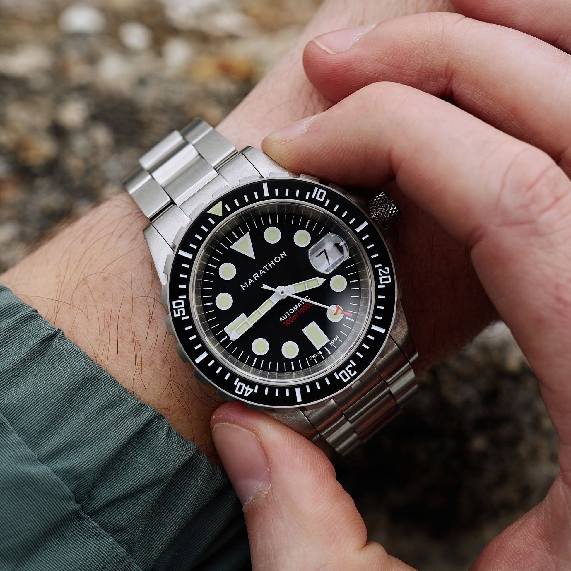 Steel Navigator Automatic Series – Marathon Watch Europe and UK